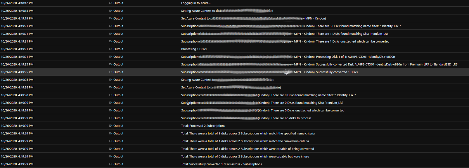 Citrix MCS in Azure Part 1: Optimising Identity Disk Costs - Australia