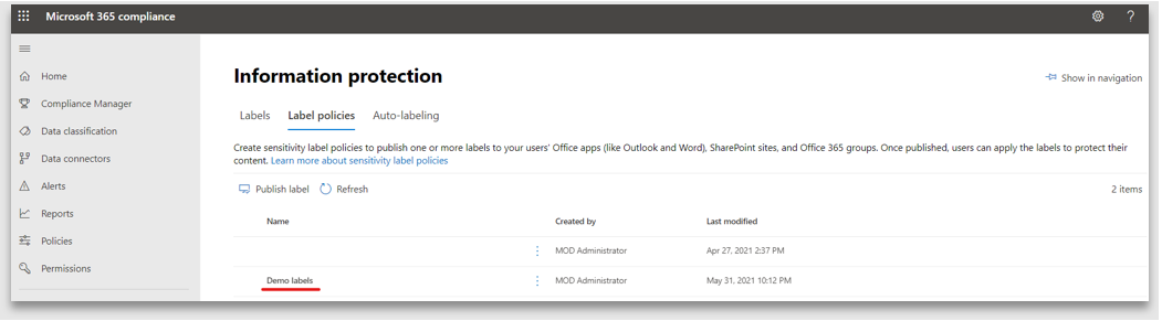 Sensitivity Labels Simplified - Australia