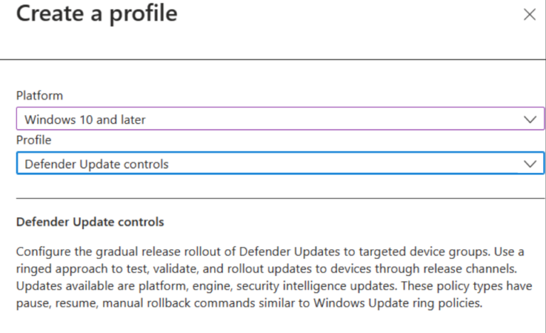 Manage Microsoft Defender Antivirus Updates with Intune - New Zealand